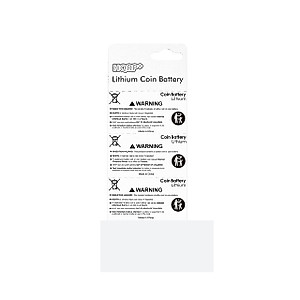 HQRP 3-Pack Lithium Battery Compatible with Snark SN-1 SN-8 Tuner