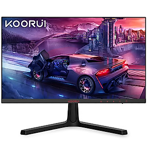 Skytech Archangel Gaming PC Desktop & KOORUI 24 Inch Computer Monitor -FHD 1080P Gaming Monitor 165Hz VA 1ms Build-in FreeSync™, Compatible G-sync, LED Monitors