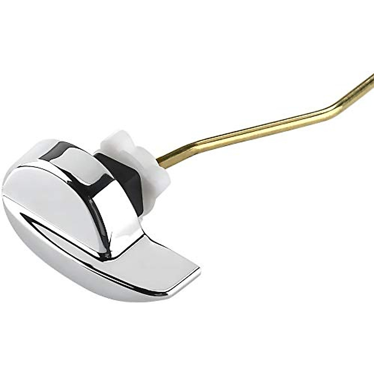 OULII Toilet Flush Lever Handle Universal Toilet Handle Replacement Compatible for Toilet Tank (Side Mount)