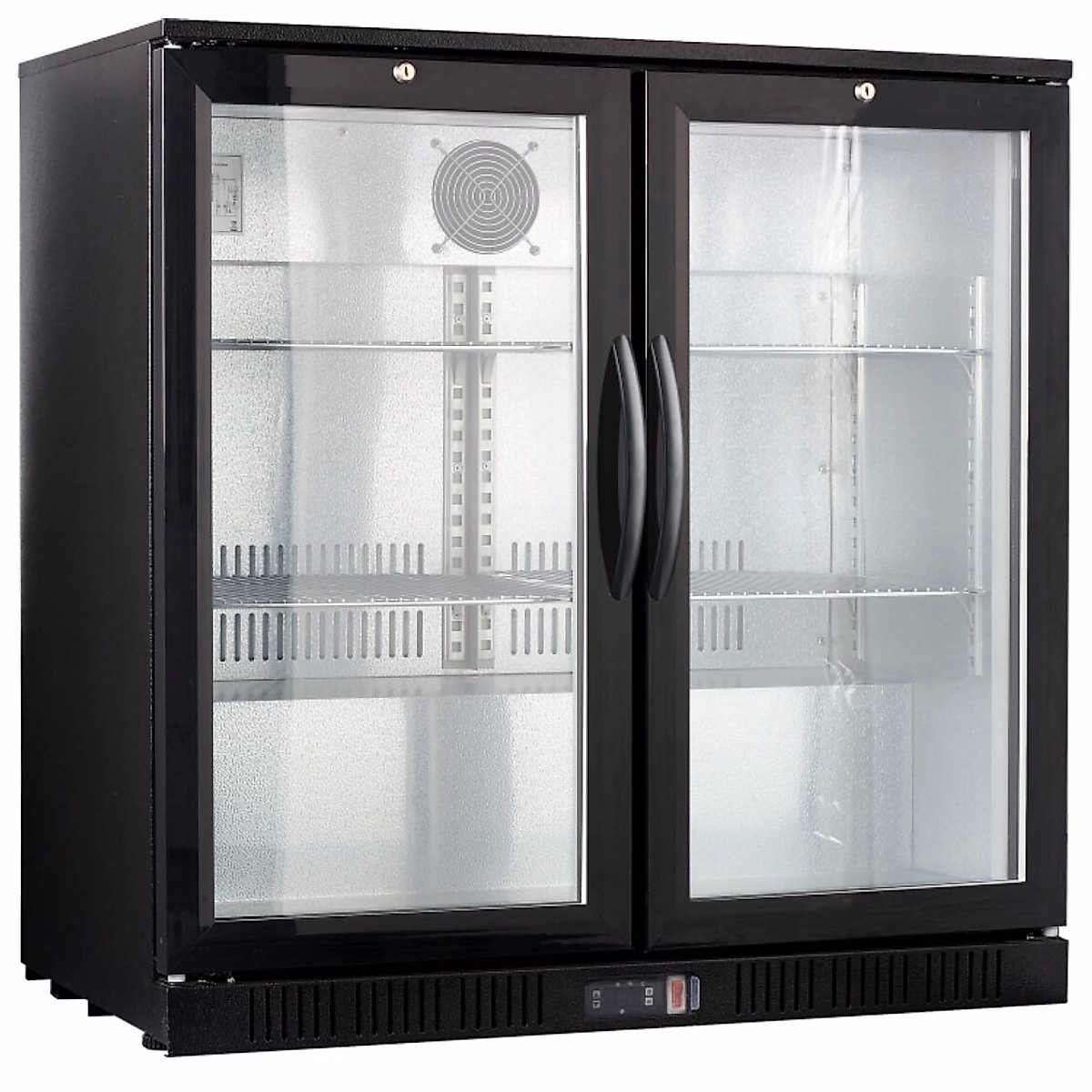 Procool Refrigeration 2-door Glass Front Counter Height Back Bar Beverage Cooler; 36" Wide