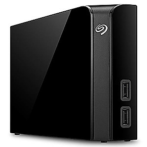 Seagate Backup Plus Hub 8 TB, External Hard Drive, 3.5', USB 3.0, Desktop, for PC and Mac, with 2 Months Free Adobe Creative Cloud Photography Plan