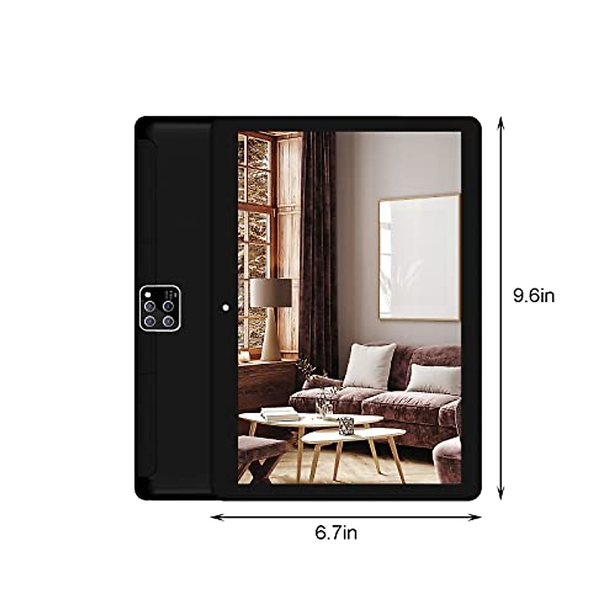 New 10.1 Inch Ultra-Thin Tablet Computer Android 10 Core Learning Game Video Office Tablet HD Four Camera SIM Dual Card Dual Standby Telephone Communication
