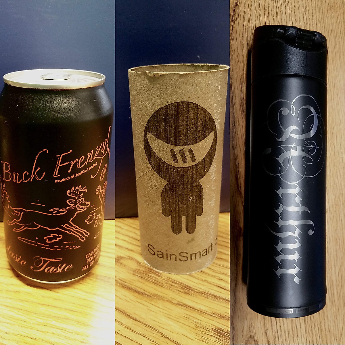 Genmitsu Laser Engraver Aluminum Y-axis Rotary Roller Engraving Module for Laser Engraving Cutting Cylindrical Objects Cans, DIY Laser Marking Compatible With Most Kinds of Desktop Laser Engravers