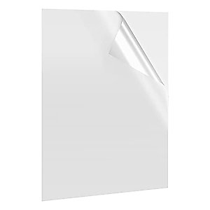 Amazon Basics Transparent Presentation Binding Covers, Letter Size, 8.5 x 11 Inches - Pack of 100