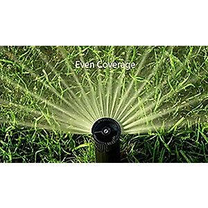 Rain Bird 1804 Spray Head with 15van Nozzle; 0° to 360° Adjustable; 15' Radius (Pack of 5)