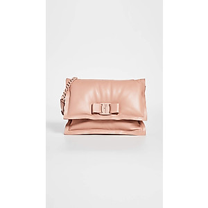 Salvatore Ferragamo Viva Shoulder Bag New Blush One Size