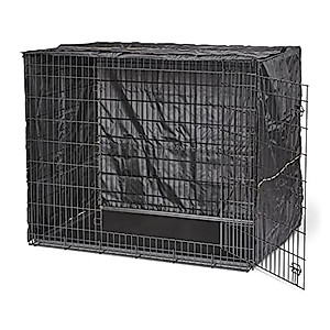 MidWest Homes for Pets XXL 54-Inch , Privacy Dog Crate Cover Designed to Fit Midwest Ginormous Dog Crate Models SL54 & SL54DD, Machine Wash & Dry, Gray,