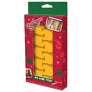 ICUP A Christmas Story - Leg Lamp Molded Yellow Rubber Ice Cube Tray