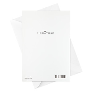 Hallmark Signature Birthday Card (Bookshelf)