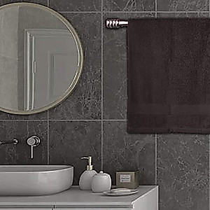 Elvana Home 4 Pack Bath Towel Set 27x54, 100% Ring Spun Cotton, Ultra Soft Highly Absorbent Machine Washable Hotel Spa Quality Bath Towels for Bathroom, 4 Bath Towels Chocolate Brown