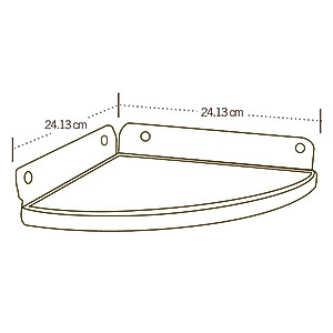 Lifetime 2 Pack Corner Shelf Storage Shed Accessory Kit