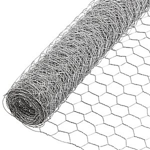Fencer Wire 20 Gauge Galvanized Poultry Hex Netting with 2 inch Mesh