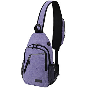 VX VONXURY Sling Backpack Women, Multipurpose Crossbody Bags for Women Trendy Lightweight Chest Bag for Travel Hiking Cycling