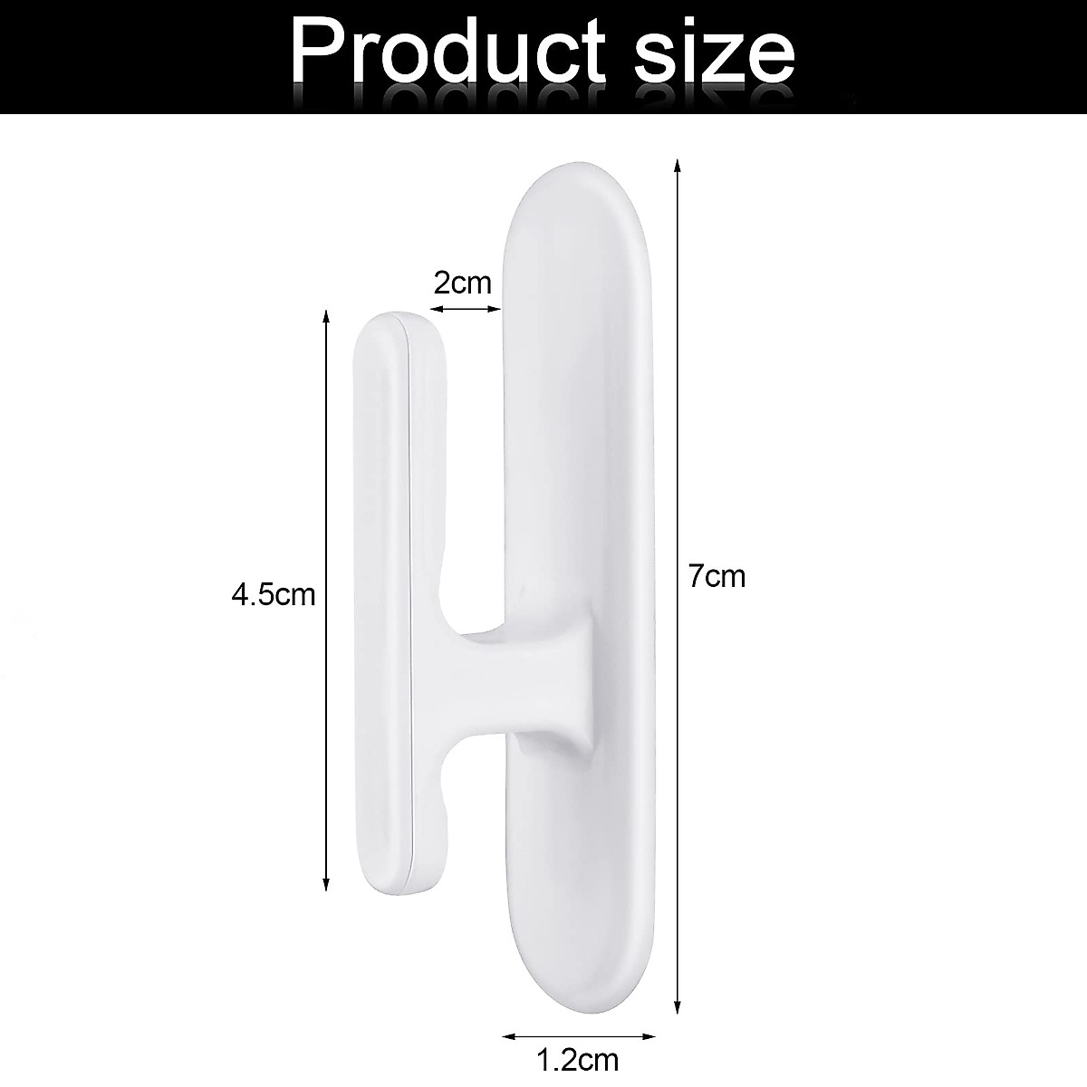 4 Pieces Cord Safety Blind Pull Twister Window Wrap Cleats Blind Holder Curtain Cord Wind Up Baby Child Proofing Window Gate Safety Adhesive Wall Hanging Hooks