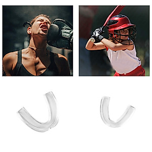 Health Professional Dental Guards – Set of 4，2 Sizes（Adults&Kids） - New Upgraded Anti Grinding Dental Night Guard for Grinding Teeth Clenching Bruxism, Sport Athletic, Whitening Tray