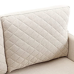 ERYE 3-in-1 Upholstered Futon Sofa Loveseat Convertible Sleeper Couch Bed,2-Seaters Sofa & Couch Soft Cushions Love Seat Daybed for Small Space Living Room Sets