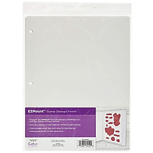 Sunday Int Stamp N' Stor Storage Panels 5/Pkg-8-1/2-Inch by 11-Inch