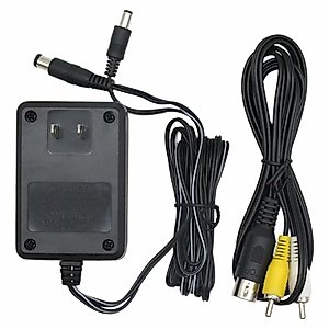 WGL New AV Cable & AC Power Cord Bundle for SEGA Genesis system, Genesis1/MK1601