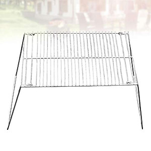 Happyyami Accessories small ultra light small cooling rack grill grill rack pot rack grid barbecue mini charcoal grill hibachi grill portable charcoal grill portable small grill