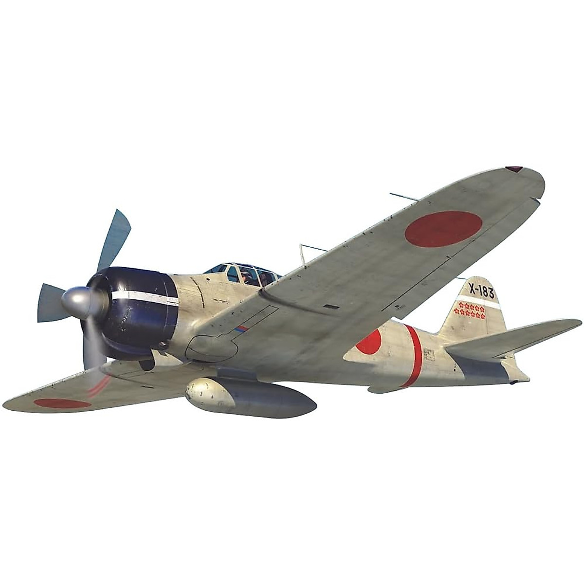 Airfix Model Airplane Kit Gift Set - A01005B Mitsubishi A6M2b Zero, Plastic Plane Model Kits for Adults & Kids 14+, Skill Level 1, 1:72 Scale WW2 Military Aircraft Models - Real Aeroplane Models