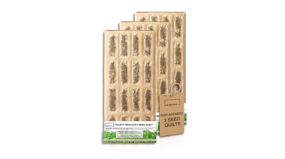 Powerhouse Veggies Microgreens Refill Kit for Indoor Gardening