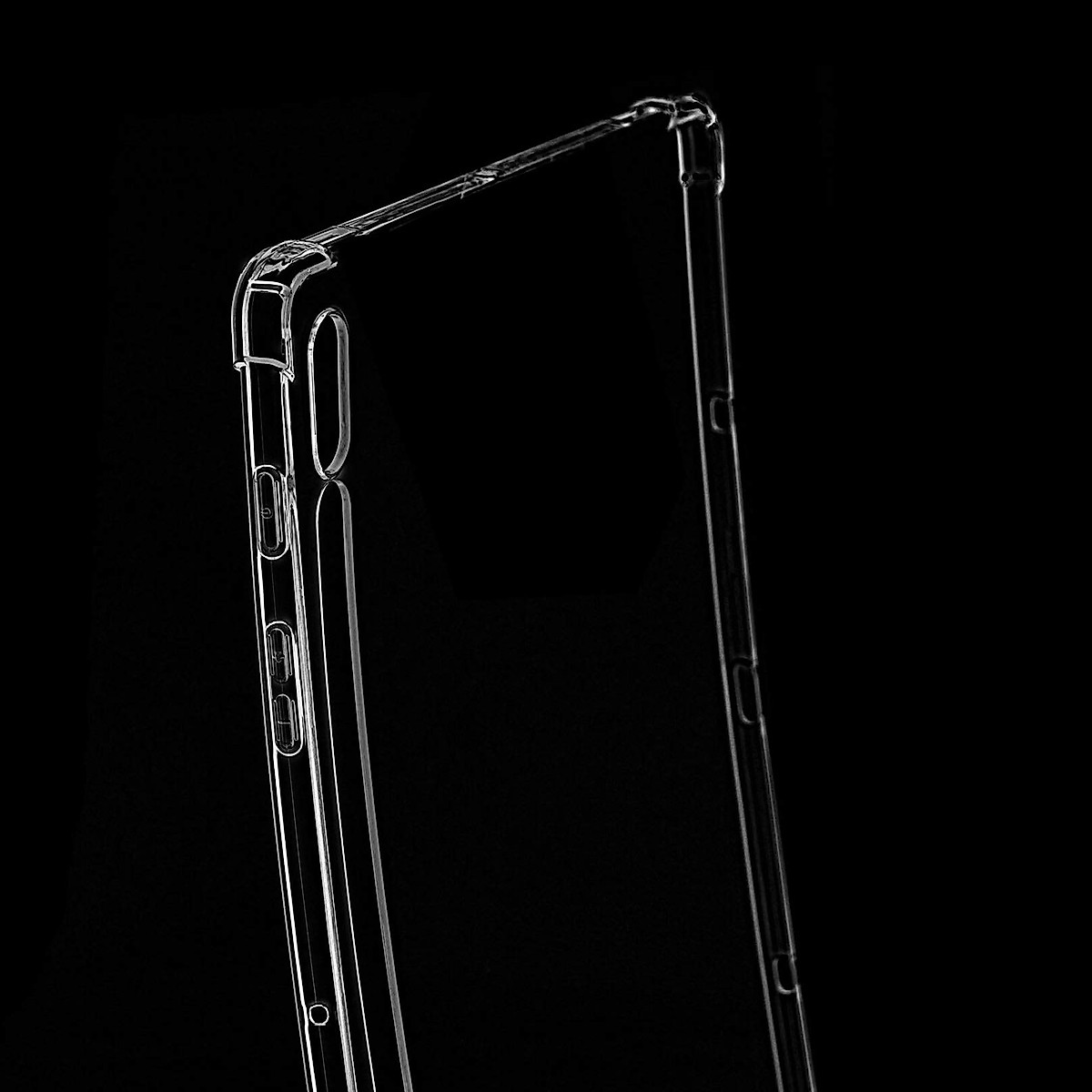 SFFINE Clear Case for Samsung Galaxy Tab S8 2022 and Galaxy Tab S7 2020 Tablet,[Thick Corner] Transparent Thin Slim Soft Flexible TPU Gel Silicone Protective Case Cover for Galaxy Tab S8/S7 11 Inch