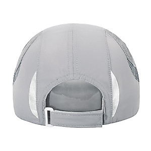 HH HOFNEN Quick Dry Cap Lightweight Running Hats Outdoor Airy Mesh Adjustable Sports Sun Hat UV Protection Hat for Men Women