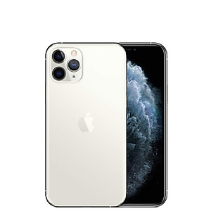 Apple iPhone 11 Pro Max (64GB, Silver) - AT&T/T-Mobile Unlocked (Renewed)