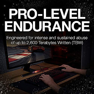 Seagate FireCuda 510 250GB Performance Internal Solid State Drive SSD - M.2 PCIe Gen3 x4 NVMe 1.3 for Gaming PC Gaming Laptop Desktop with Rescue Services (ZP250GM3A001)