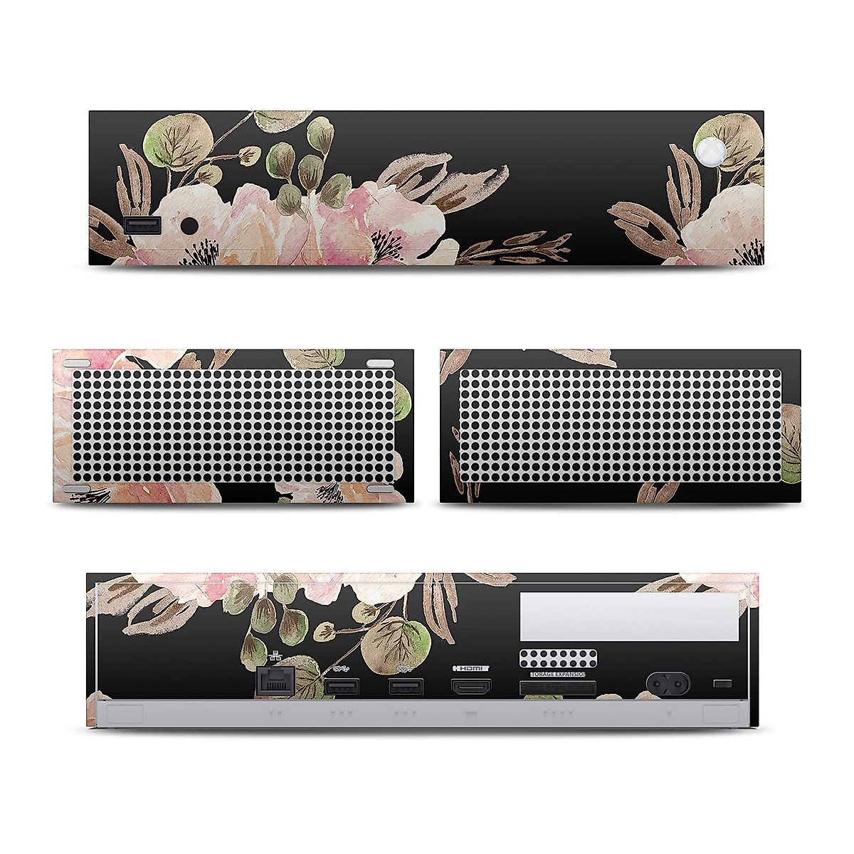 Head Case Designs Officially Licensed Anis Illustration Vintage Black Art Mix Vinyl Sticker Gaming Skin Decal Cover Compatible With Xbox Series S Console