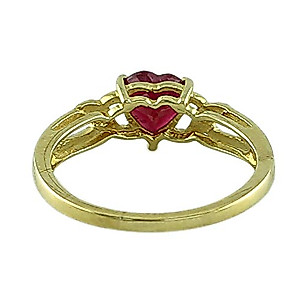 SGL Ruby 1.09 Carat Cocktail 925 Sterling Silver Anniversary Ring for Women Jewelry for Women