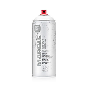 Montana Cans Montana Effect 400 ml Marble Color, White Spray Paint, 13.5 Fl Oz (Pack of 1)