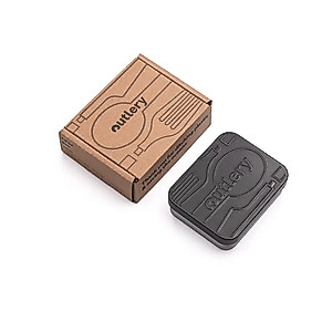 Outlery | Portable & Reusable Stainless Steel Travel Cutlery Set and Reusable Chopsticks (Black) Pocket Sized Cutlery Set