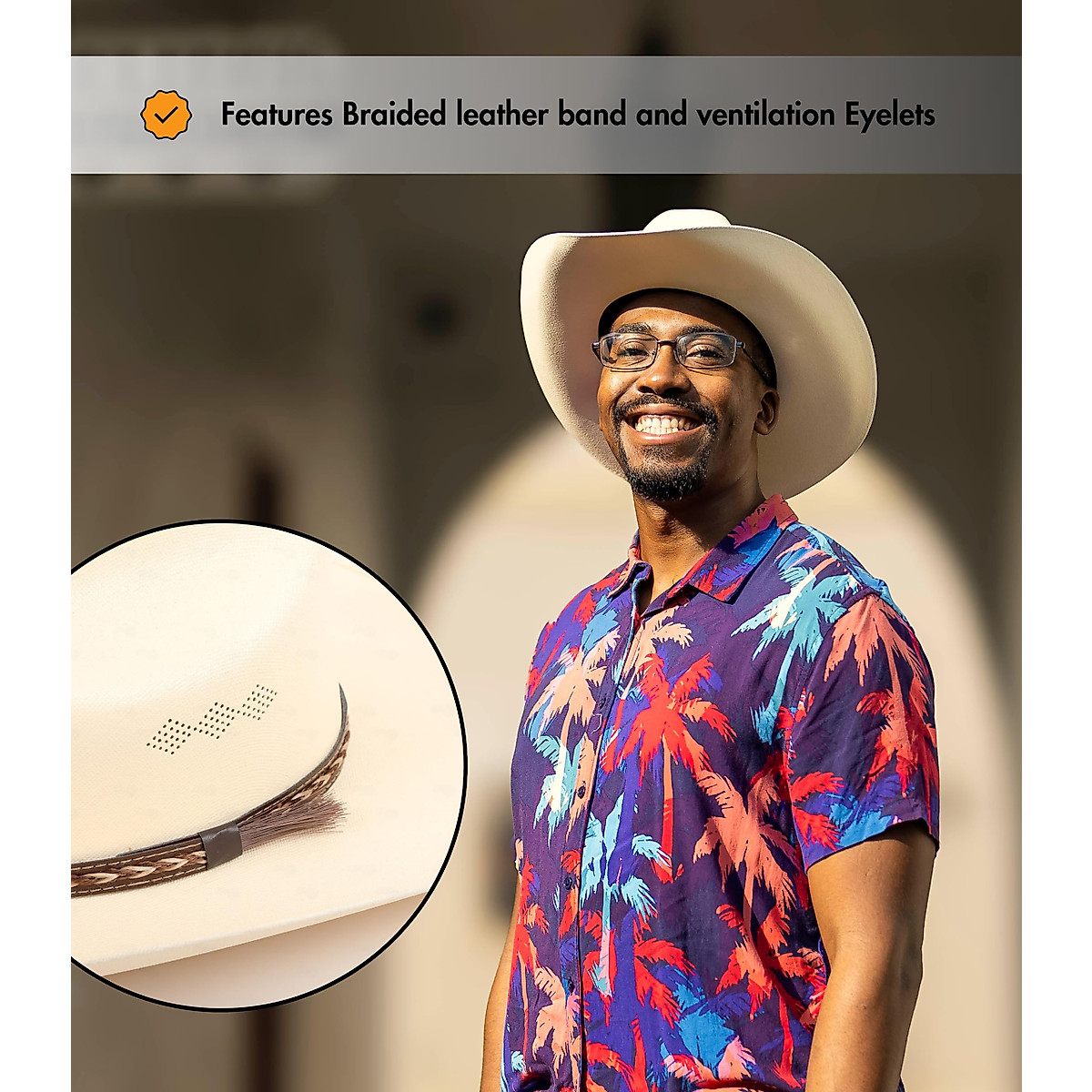 VeloRosso Cowboy Hat, Cowgirl Hat, Cowboy Hats for Women, Cowboy Hat Men, Cowgirl Hats Women, Western Hat, Brown Cowboy Hat, Straw Cowboy Hat…