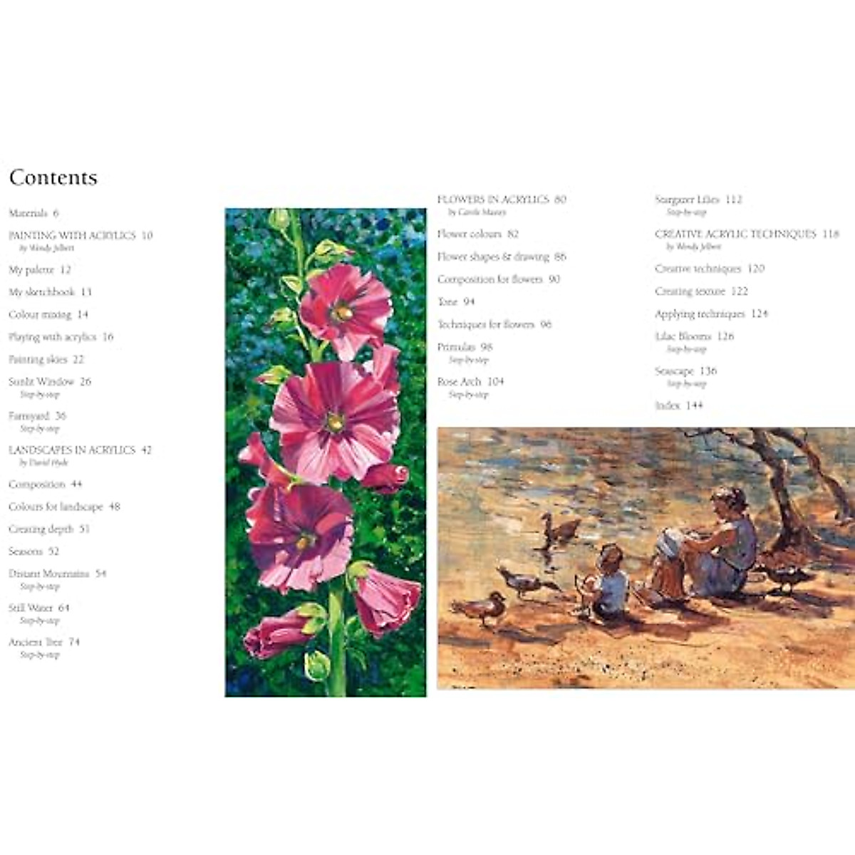 Acrylic Painting Step-by-Step (Step-by-Step Leisure Arts)