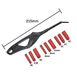 ORXPLUS TOOLS 10pcs Caulking Tool Kit Silicone Finishing Tool for Tight Areas Bathroom Kitchen Window Sink