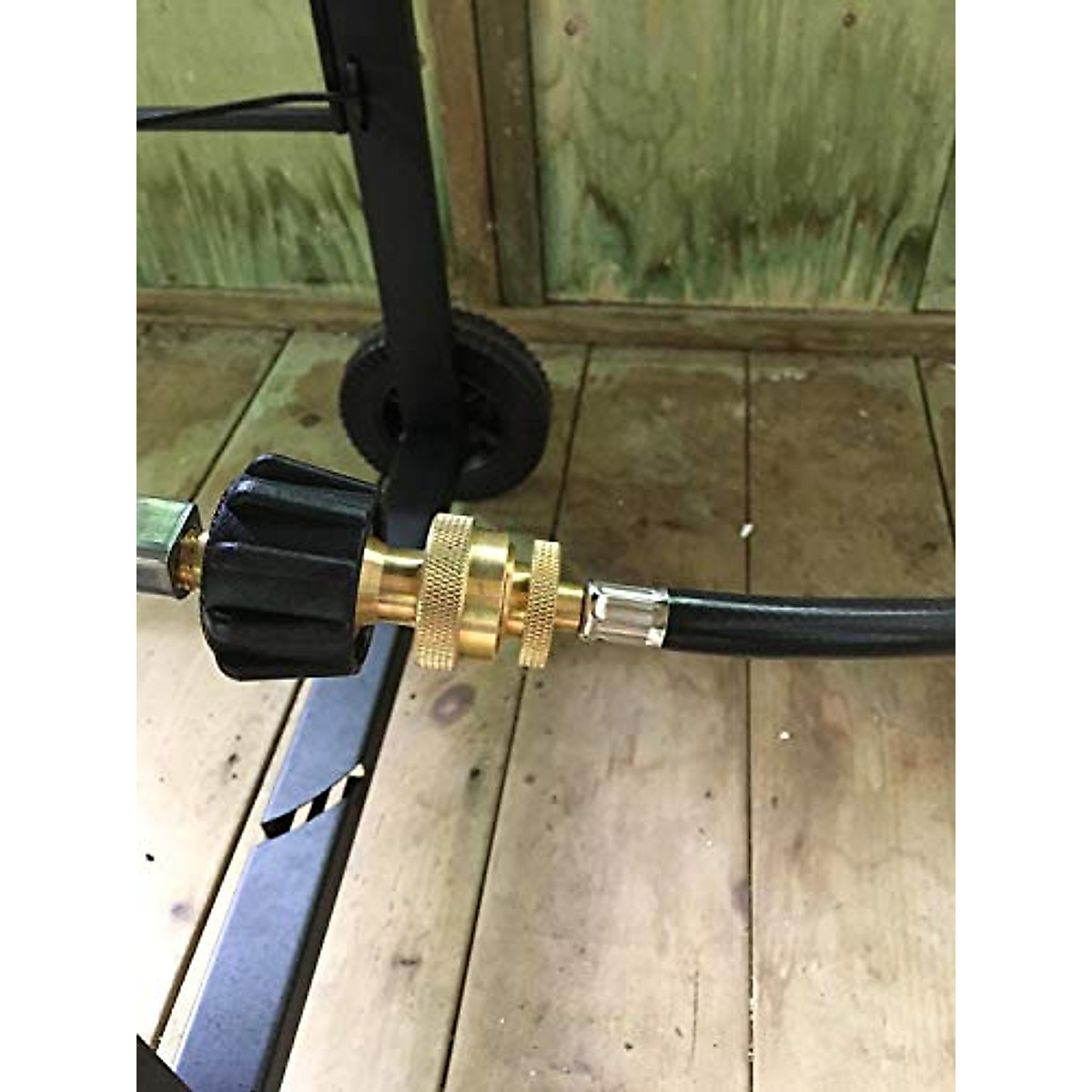 Cookingstar 5FT Propane Hose Adapter, 1lb to 20 lb Converter Replacement for Coleman Stove, Buddy Heater