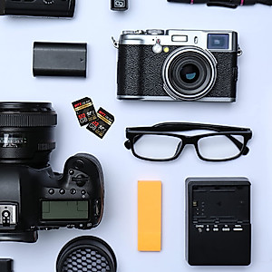 Ritz Gear 512GB High-Speed SDXC UHS-I SD Card, C10, U3, V30, Full-HD & 4K Memory Card