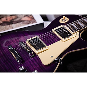 GROTE Guitar Solid Body Electric Guitar with Gigbag LPYS-006 (Purple)