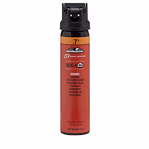 DEFENSE TECHNOLOGY 4035 First Defense MK-4 Cone .7% Orange Band 3 oz. Spray