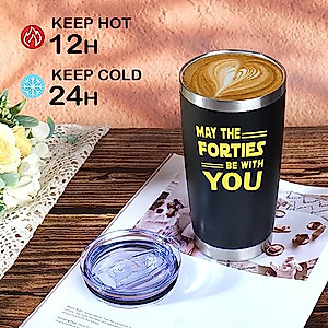 40th Birthday Gifts Men, 20 Oz Personalized Tumbler For Men 40th Birthday, 1983 Birthday Gifts For Men, 40 Birthday Gifts For Men, Unique 40th Birthday Gifts For Men, Mens 40th Birthday Gift Ideas