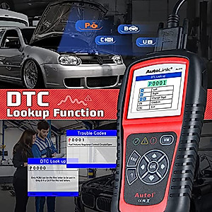 Autel AutoLink AL519 OBD2 Scanner Enhanced Mode 6 Car Diagnostic Tool Check Engine Code Reader CAN Scan Tool, Advanced Ver. of AL319