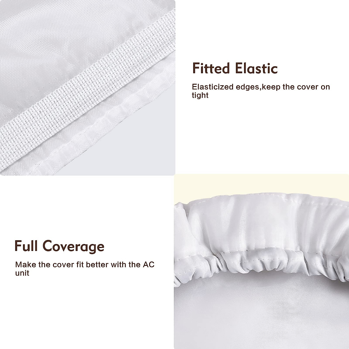 Bestalent Indoor Air Conditioner Cover, Window AC Unit Cover for Inside 21 x 15 x 3.5 inches(L x H x D)