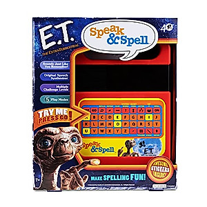 Basic Fun Speak and Spell E.T. 40th Anniversary Edition Amazon Exclusive, 7-18 years