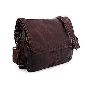 Bed|Stu Women’s Ziggy Leather Crossbody Bag (Teak Rustic)