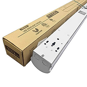 1000LED 4FT Tunable LED Strip Linear Light 40W, 0-10V Dimmable, 5,200Lm, CCT 3500K/4000K/5000K Selectable, AC120-277V, LED Shop Light, LED Strip Light, Ceilling Light