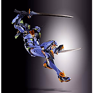TAMASHII NATIONS Bandai Metal Build Eva-01 Test Type Neon Genesis Evangelion Action Figure