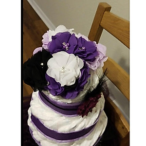 CellElection 8 Colors Baby Headbands Barefoot Sandals Set Rhinesotnes Flower Hairbands Foot Bands Photo Prop Hair Accessories for Newborns Infants Toddlers…