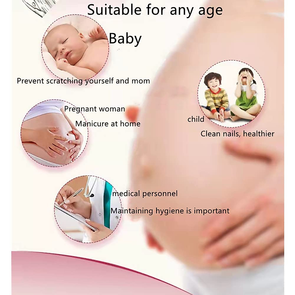 (Mini) Glass Nail Files - Crystal Nail File for Natural Nails, Filing Board for Professional Fingernail Care w/CaseSuitable, for All Ages, Best Gifts for Ladies and Girls