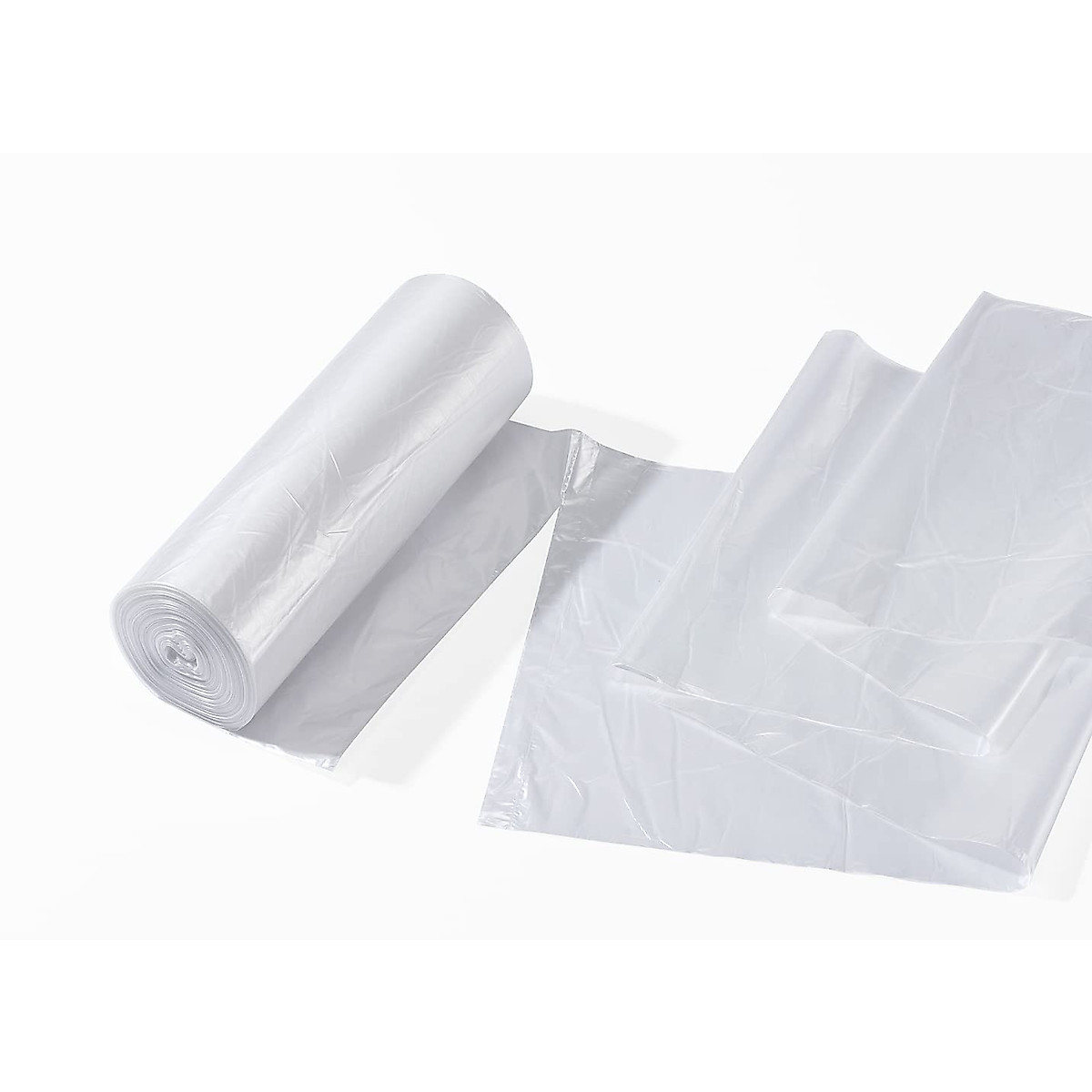 TYPLASTICS Trash Can Liner - Wholesale 1000 Count Garbage bags on Perforated Roll 7-10 Gallon Multipurpose for Office Bathrooms Business Home Commercial and industrial needs 24" x 24"